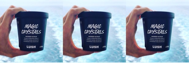 Magic Crystals Shower Scrub – Lush Review
