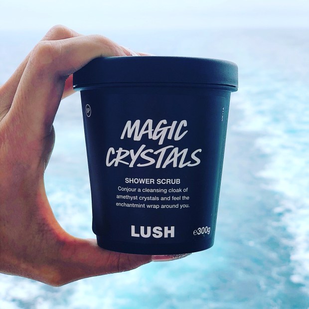 Magic Crystals Shower Scrub – Lush Review