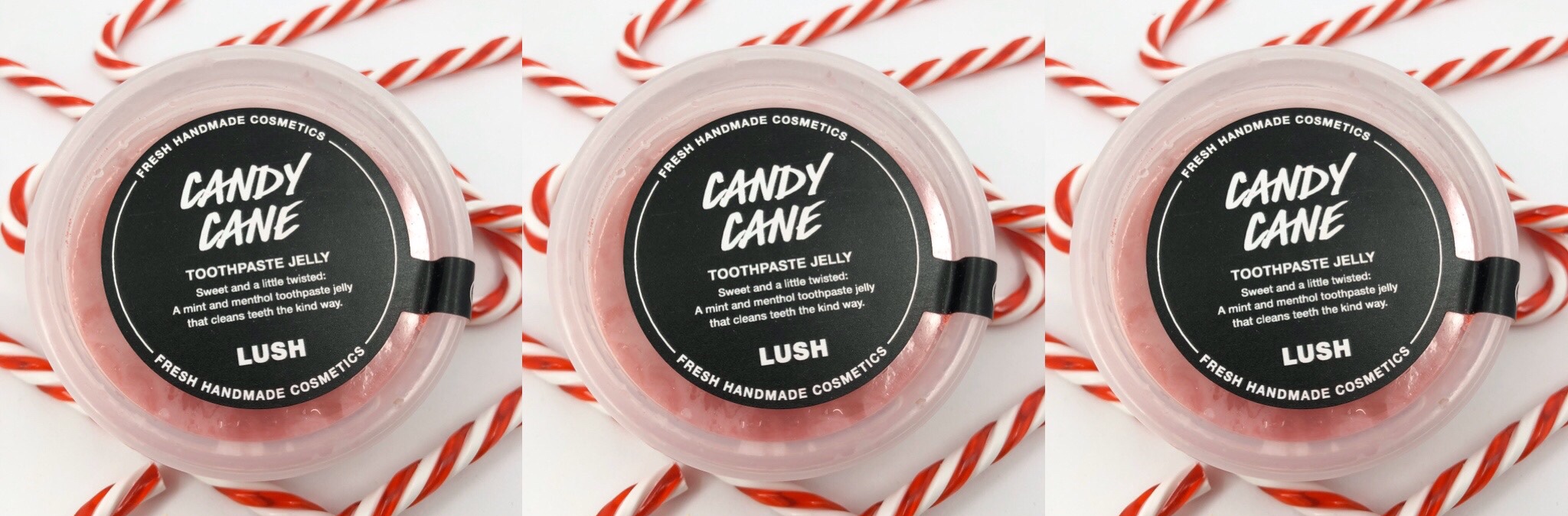 Candy Cane Toothpaste Jelly – Lush Review
